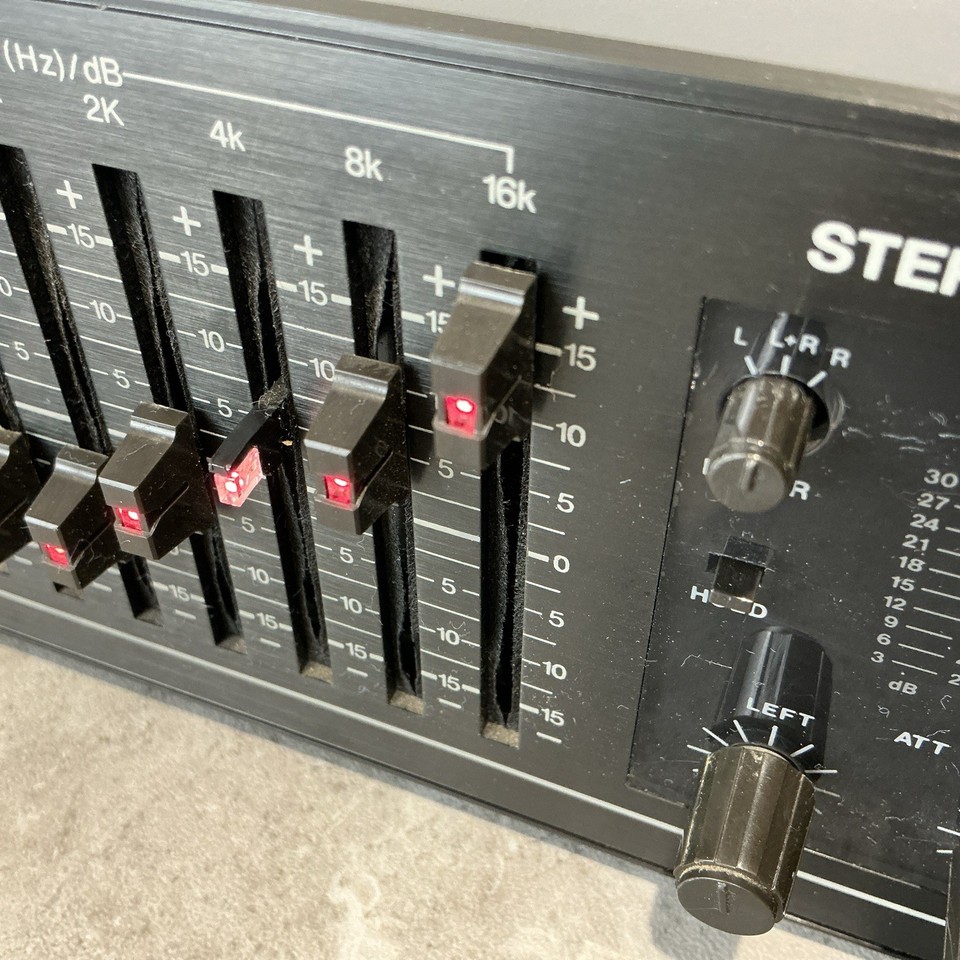 BSR Products Model EQ-3000 Stereo Frequency Equalizer / Spectrum ...