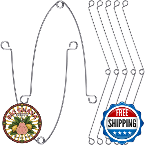 AINCIRS 7 Pcs Recessed Lighting Spring Clips, Metal Torsion Spring Clip ...