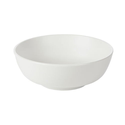 Round Bowl 18.5cm – Vitrified Porcelain Durable White Serving Bowls ...