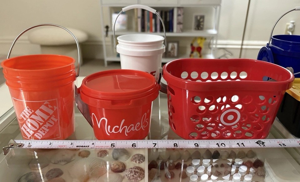 Lowe’s Ace Home Depot Michael’s Target MINI BUCKET SET | eBay