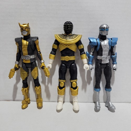 POWER RANGERS ZEO & BEAST MORPHERS Silver & Gold 6" Action Figures 2018 ...