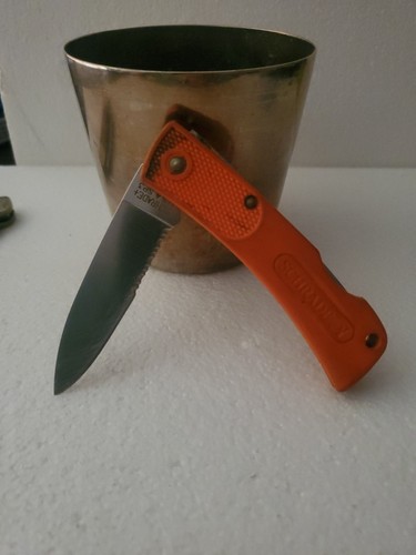 Vintage Schrade USA+ SP3 Lockback Folding Knife | eBay