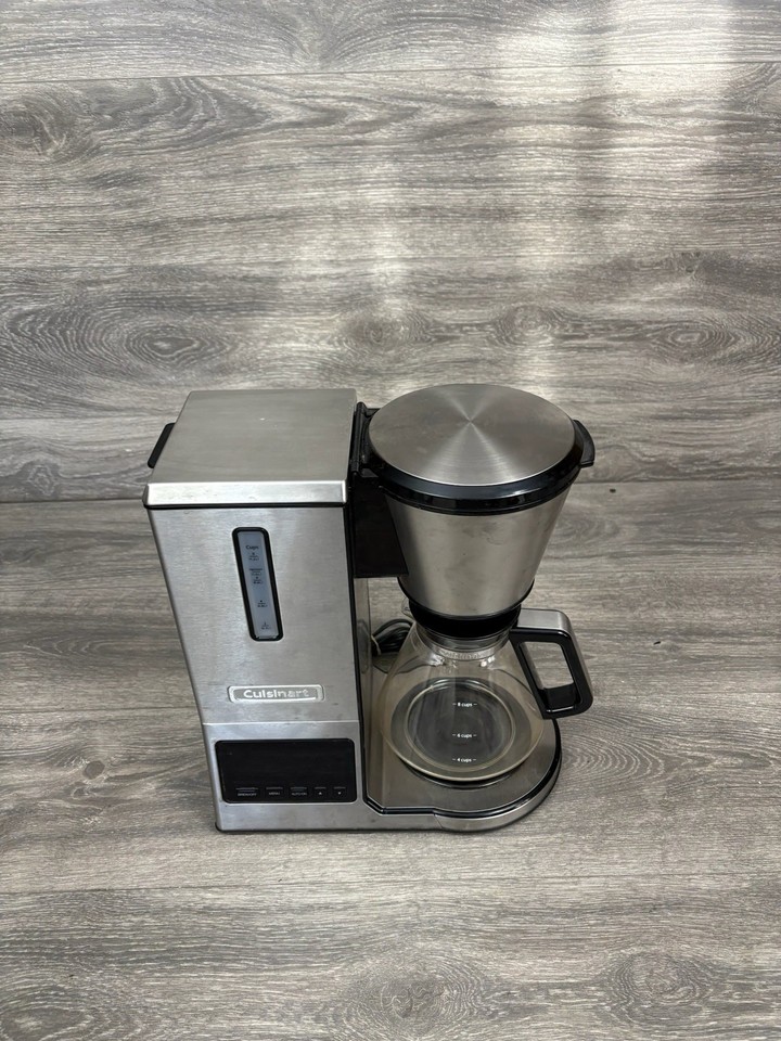 Cuisinart Pure Precision 8 Cup Pour Over Coffee Maker W/ Glass Carafe ...
