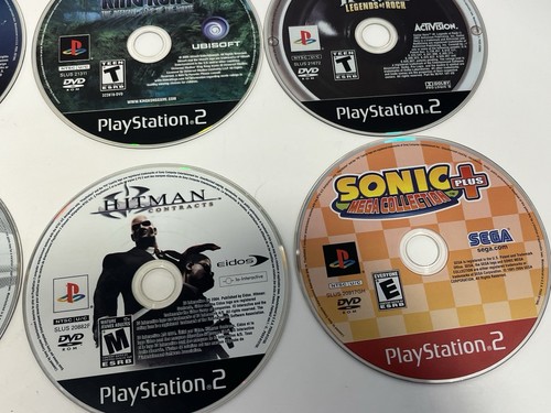 Lot of 10 loose PlayStation 2 PS2 Game Discs All Tested/Working | eBay