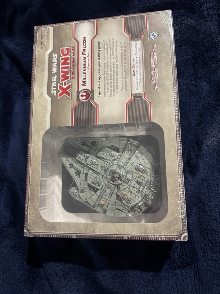 Star Wars X-Wing Miniatures - Millennium Falcon Expansion Pack Sealed ...