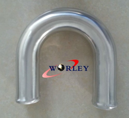 2.25" 57mm 180 Degree U-Shape Turbo Intercooler Pipe Piping Aluminum ...
