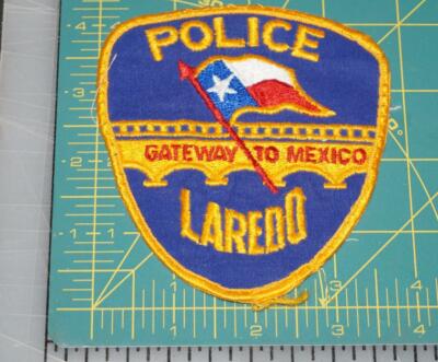 LAREDO TEXAS POLICE DEPT. PATCH (530) | eBay