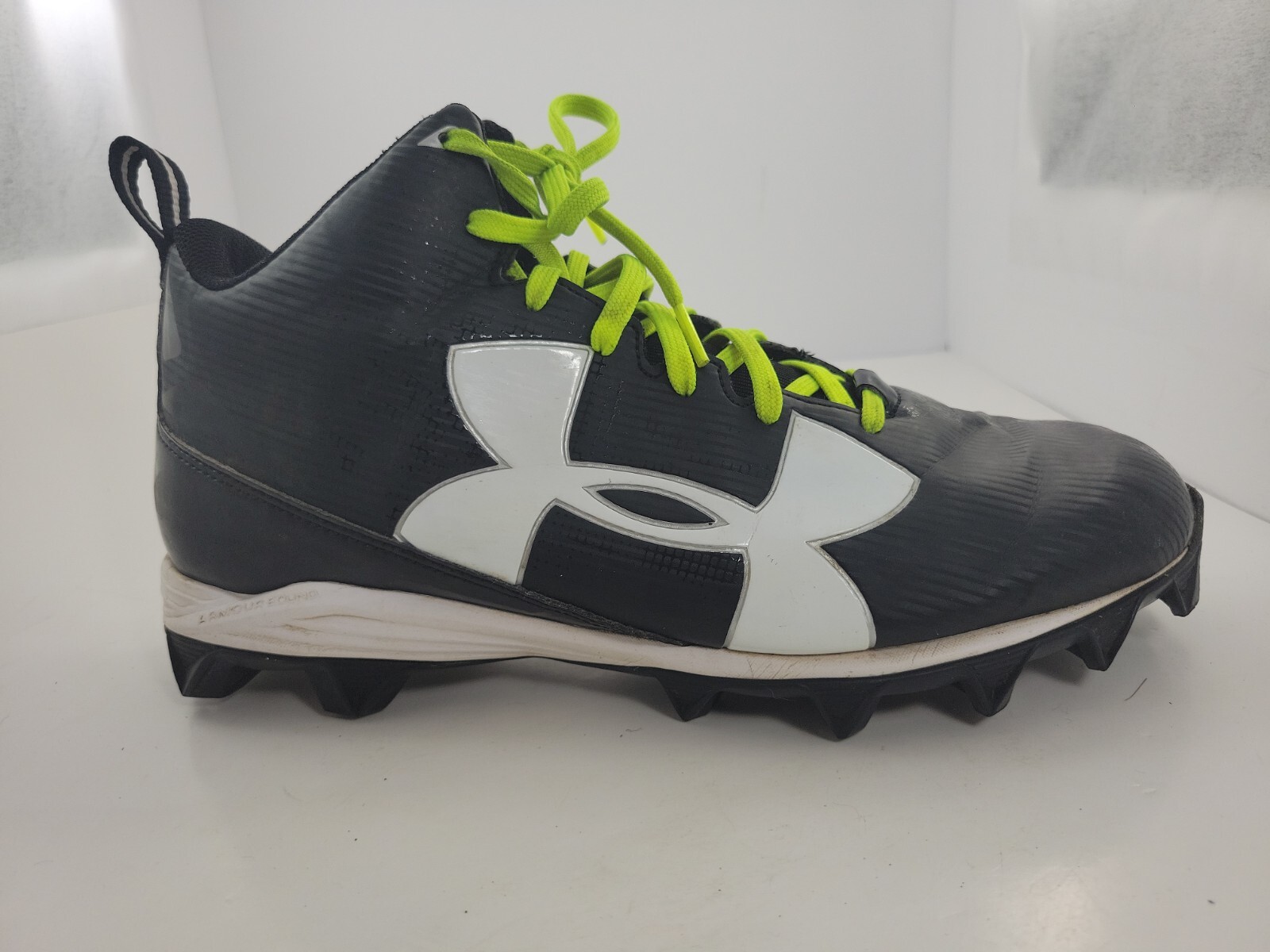 Under Armour Mens Black Baseball Cleats Shoes Size 11.5 | eBay