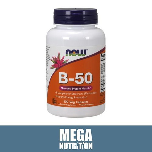 Vitamine B-50 Complexe 100 Végétarien Capsules Choline & Inositol ...