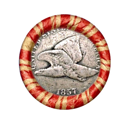 Old Estate! 1857 Flying Eagle Reverse Indian Head Penny Cent Wheat ...