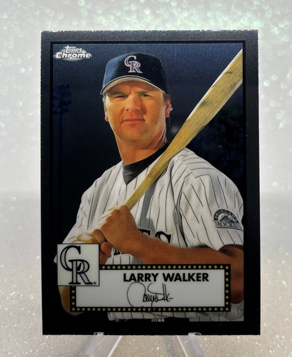 Larry Walker 2021 Topps Chrome Platinum Anniversary - #527 Rockies | eBay
