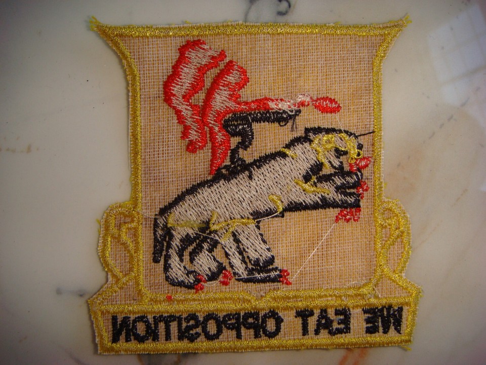 US ARMY 602nd TANK DESTROYER BATTALIONN WE EAT OPPOSITION PATCH | eBay