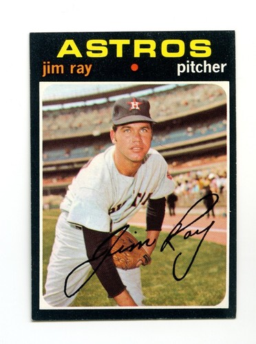 1971 Topps Baseball Card #242 Jim Ray Astros NrMT | eBay