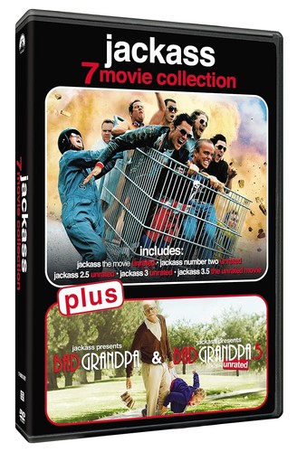 Jackass 7 Movie Collection DVD Unrated 7 Disc Set | eBay