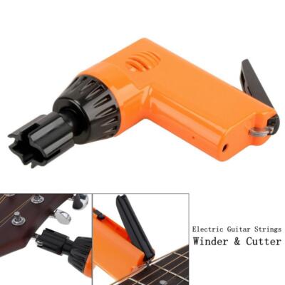 Rechargeable Electric String Winder String Cutter for Ukulele Guitar ...