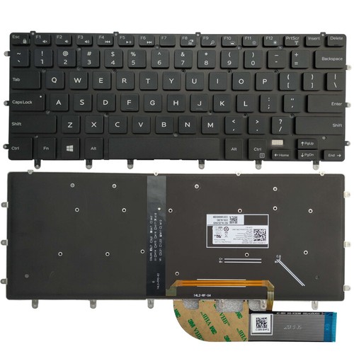 NEW For Dell XPS 15 9550 15-7558 7568 XPS15 Keyboard US Blackit NO ...
