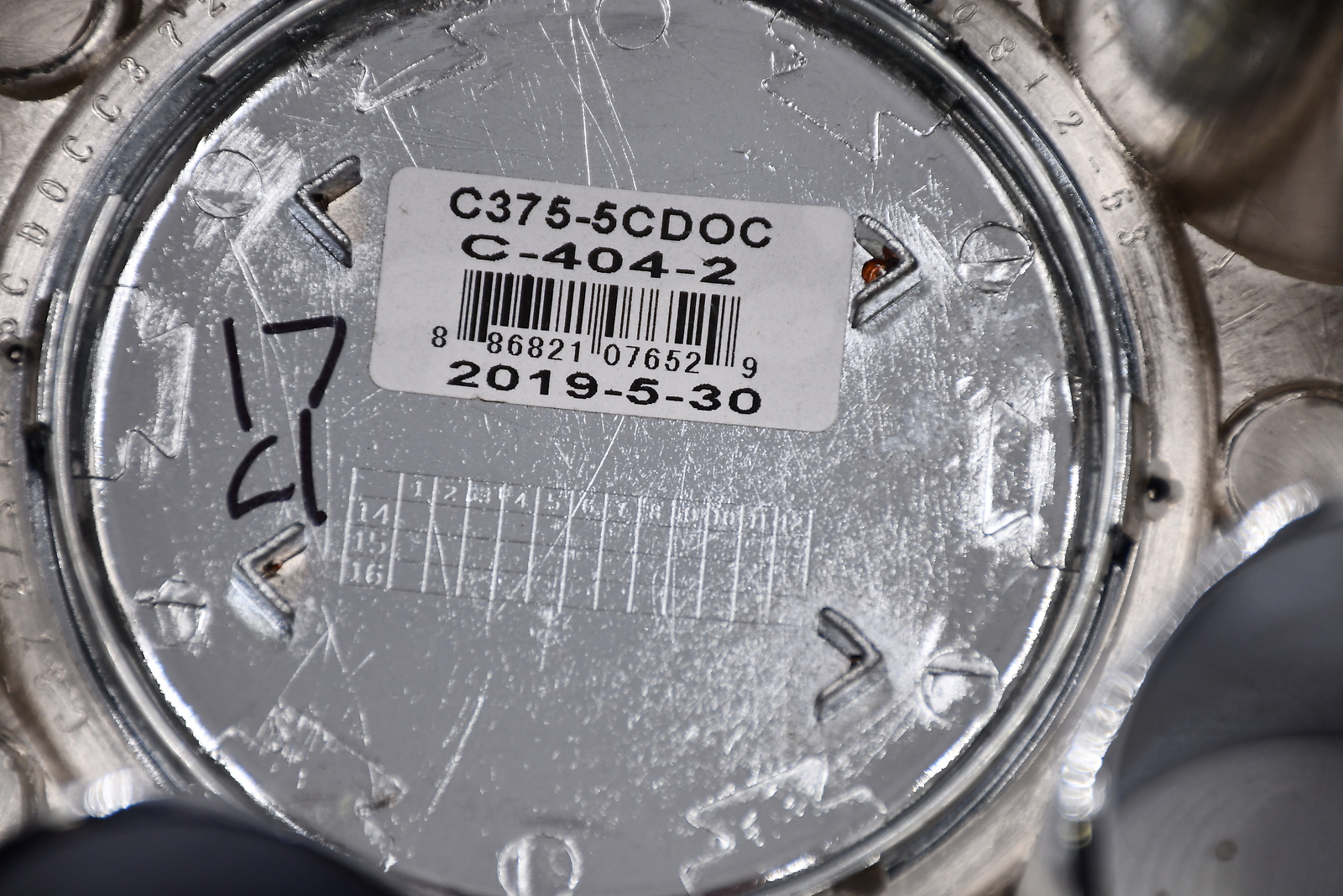 Vision Warrior C375-5CDOC 375 Chrome Wheel Center Cap 5x5.5 5x135 5x150 ...