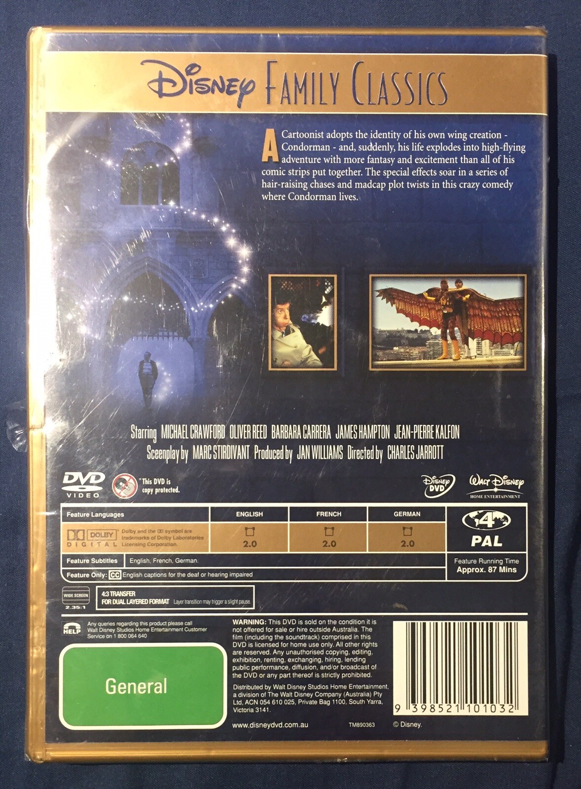 Condorman | Disney Family Classics (DVD, 1981) for sale online | eBay