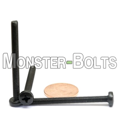Bulk Qty 1,000 - M4 x 45mm DIN 7985A Metric Phillips Pan Machine Screw ...