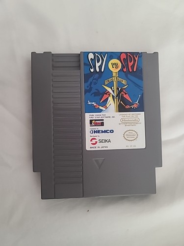 Spy Vs Spy NES (Nintendo Entertainment System, 1988) Genuine Authentic ...