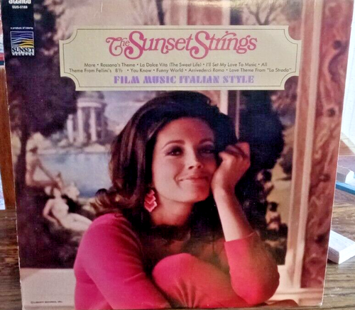 FILM MUSIC ITALIAN STYLE Soundtracks LP Sunset Strings Fellini Strada Mondo Cane | eBay