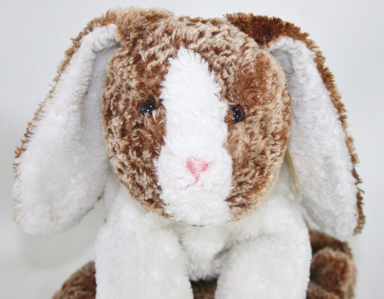 13" Mary Meyer Flip Flops Brown White Bunny Rabbit Floppy Plush Stuffed ...