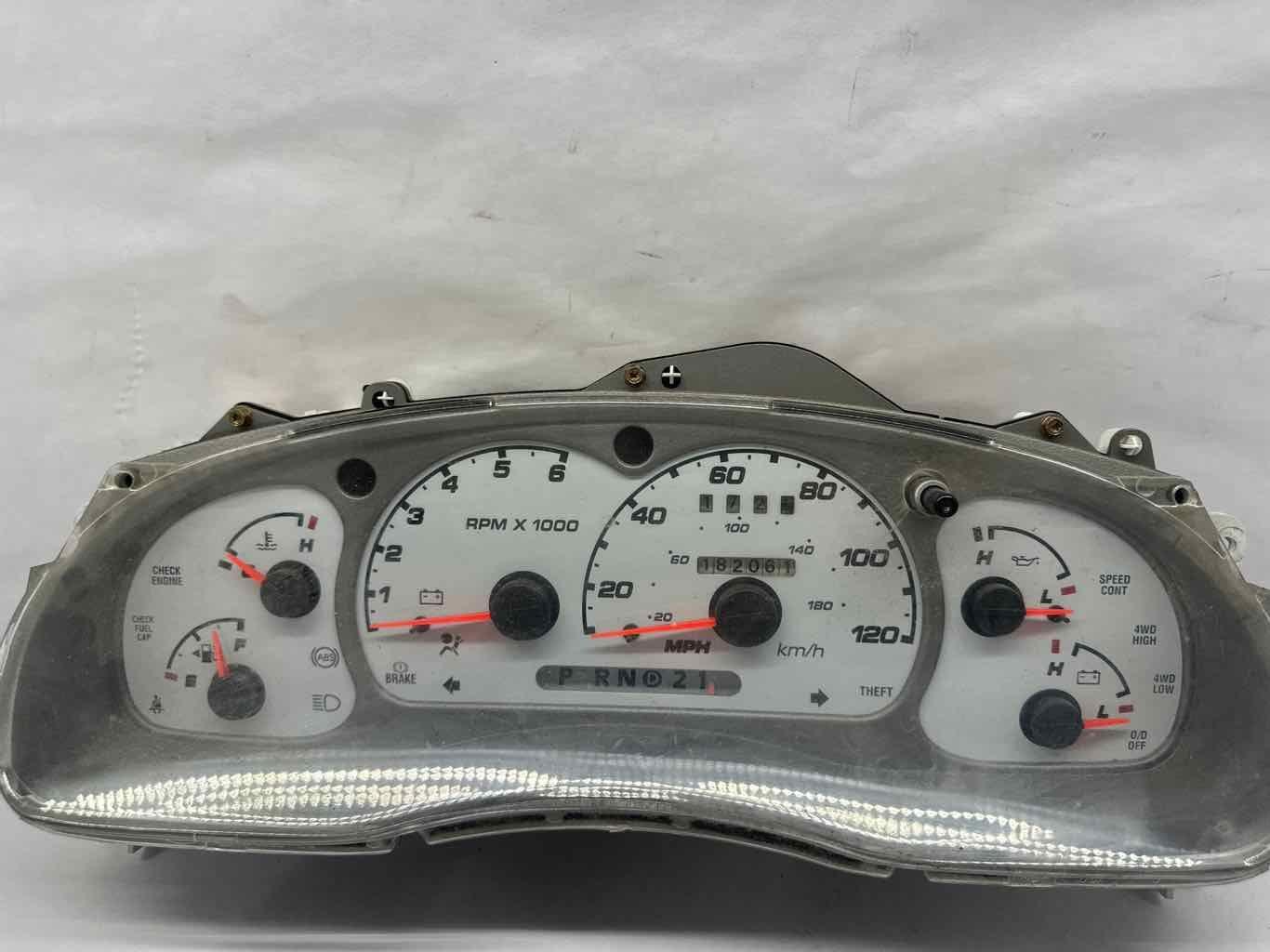 2001 2002 2003 FORD EXPLORER Speedometer | eBay