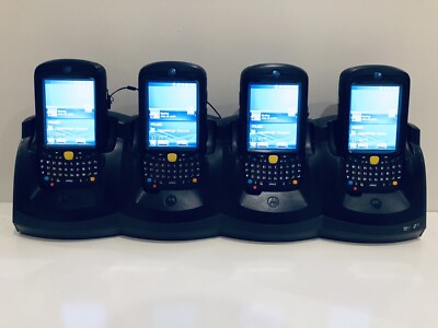 4 x Motorola Symbol Zebra MC55A0 1D Barcode Scanner PDA Mobile Computer ...