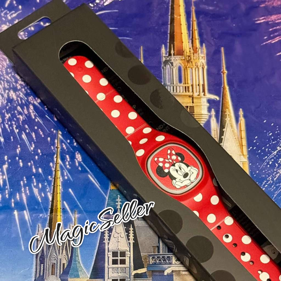 2026 Disney Parks Magicband+ plus Magic Band Minnie Mouse RED New | eBay
