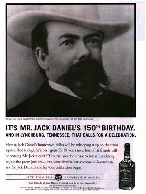 2000 VINTAGE PRINT AD - JACK DANIEL'S WHISKEY AD - MR. JACK DANIEL'S ...