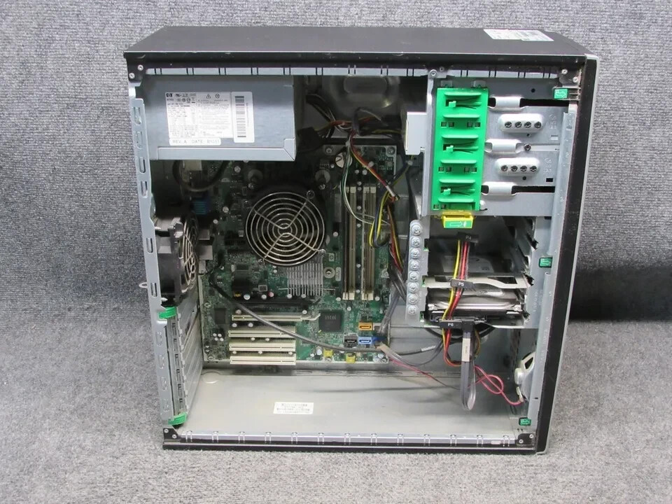 HP Compaq 8000 Elite CMT Intel Core 2 Duo E8400 3.0GHz 4GB RAM 250GB ...