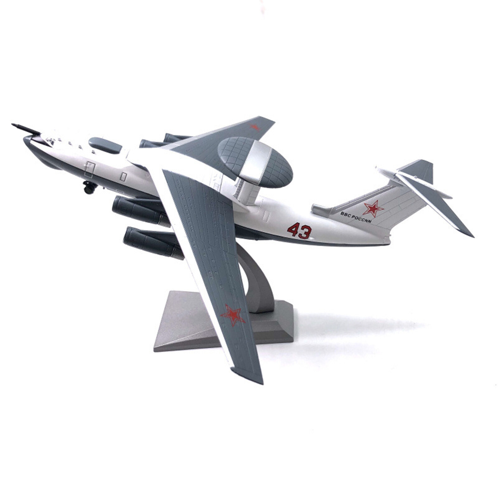 23CM 1:200 Soviet Beriev A-50 Mainstay Early Warning Aircraft Military ...