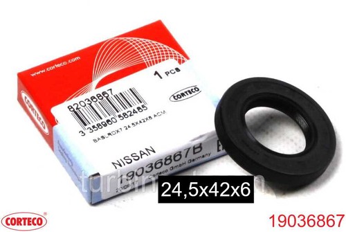 RENAULT Gearbox Front Input Oil Seal 19036867B 24,5x42x6 ,, 7700852548 ...