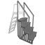 Aqua Select 28" Wide Above Ground Heavy Duty Swimming Pool Step Ladder ...