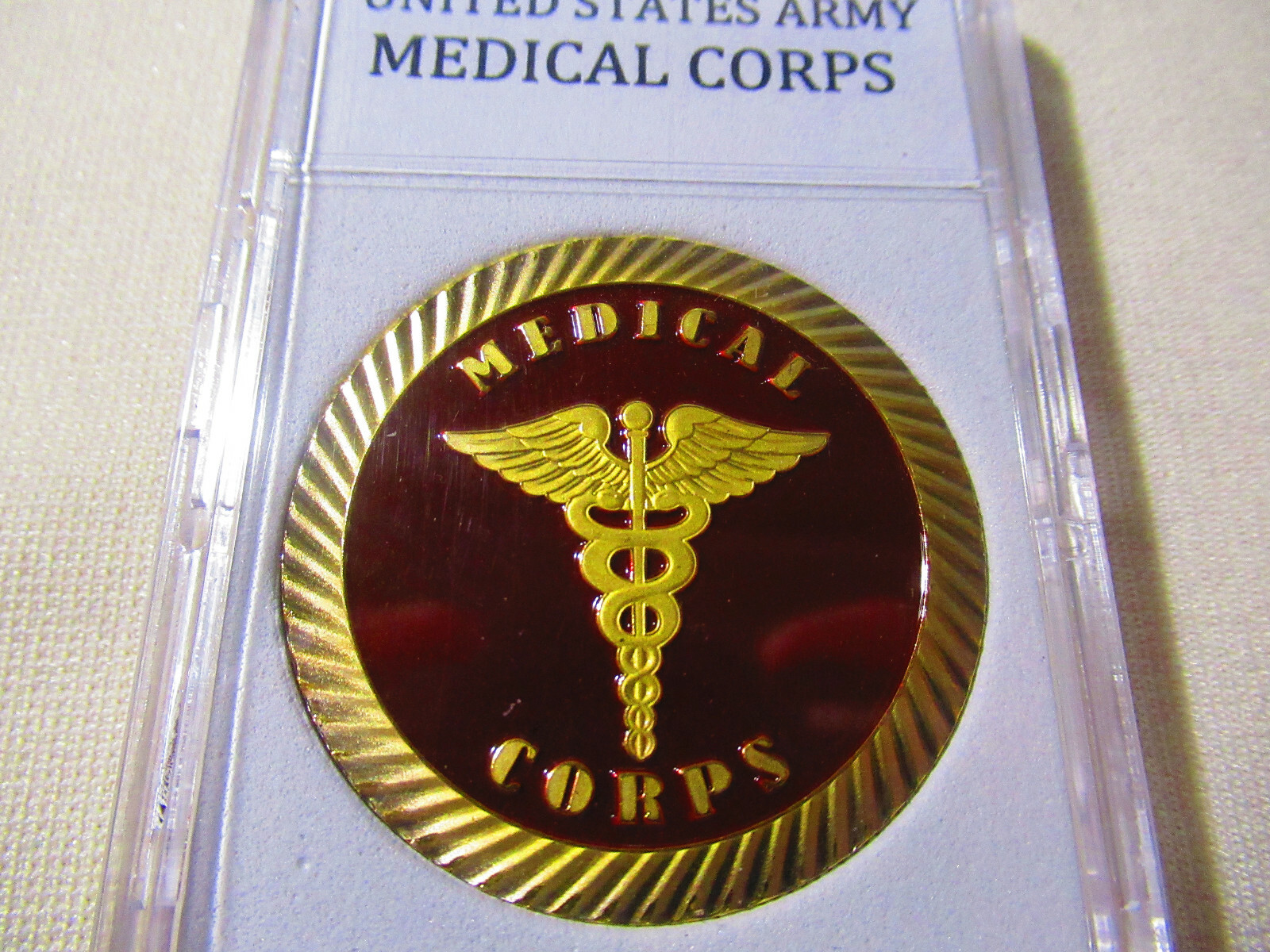 US ARMY MEDICAL CORPS Challenge Coin | eBay