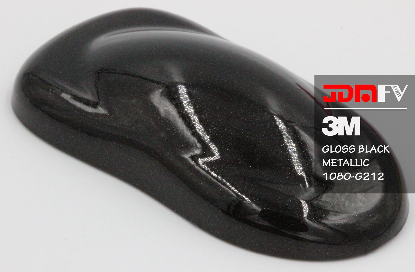 5ft x 6ft 3M 2080 G212 GLOSS BLACK METALLIC Vehicle Wrap Vinyl Decal | eBay