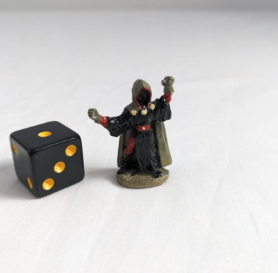 RAL PARTHA Metal Minis FACELESS SUMMONER WRAITH WIZARD Painted | eBay