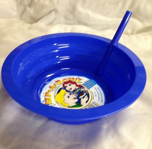 Sip-A-Bowl or Cup Built in straw BPA Free Dishwasher Safe Made In USA 4 ...