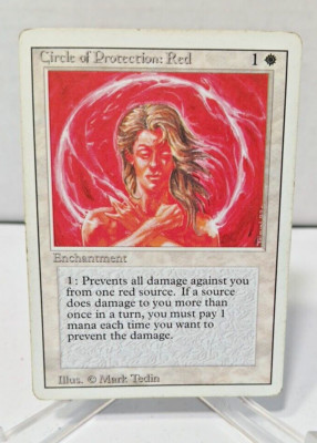 Circle of Protection Red: Revised MTG LP | eBay