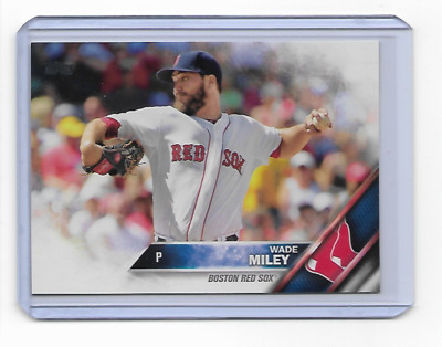 2016 TOPPS SERIES ONE WADE MILEY BASE CARD - CARD #301 - RED SOX - FREE ...