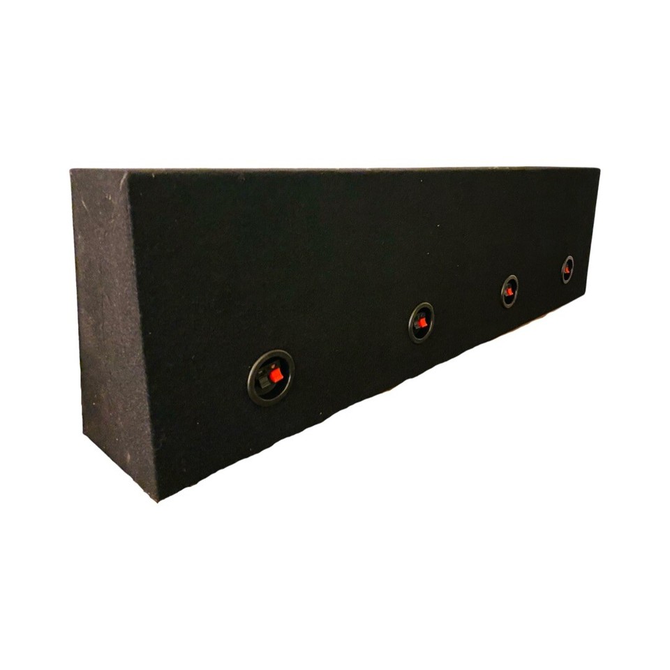 Sound Bar Quad 6x9 Truck Box Sealed Speaker Pod Box Enclosure- Black 6. ...