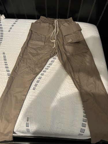 Mnml Pants Mens Medium Beige Tan Drop Crotch Cargo Utility Retro ...