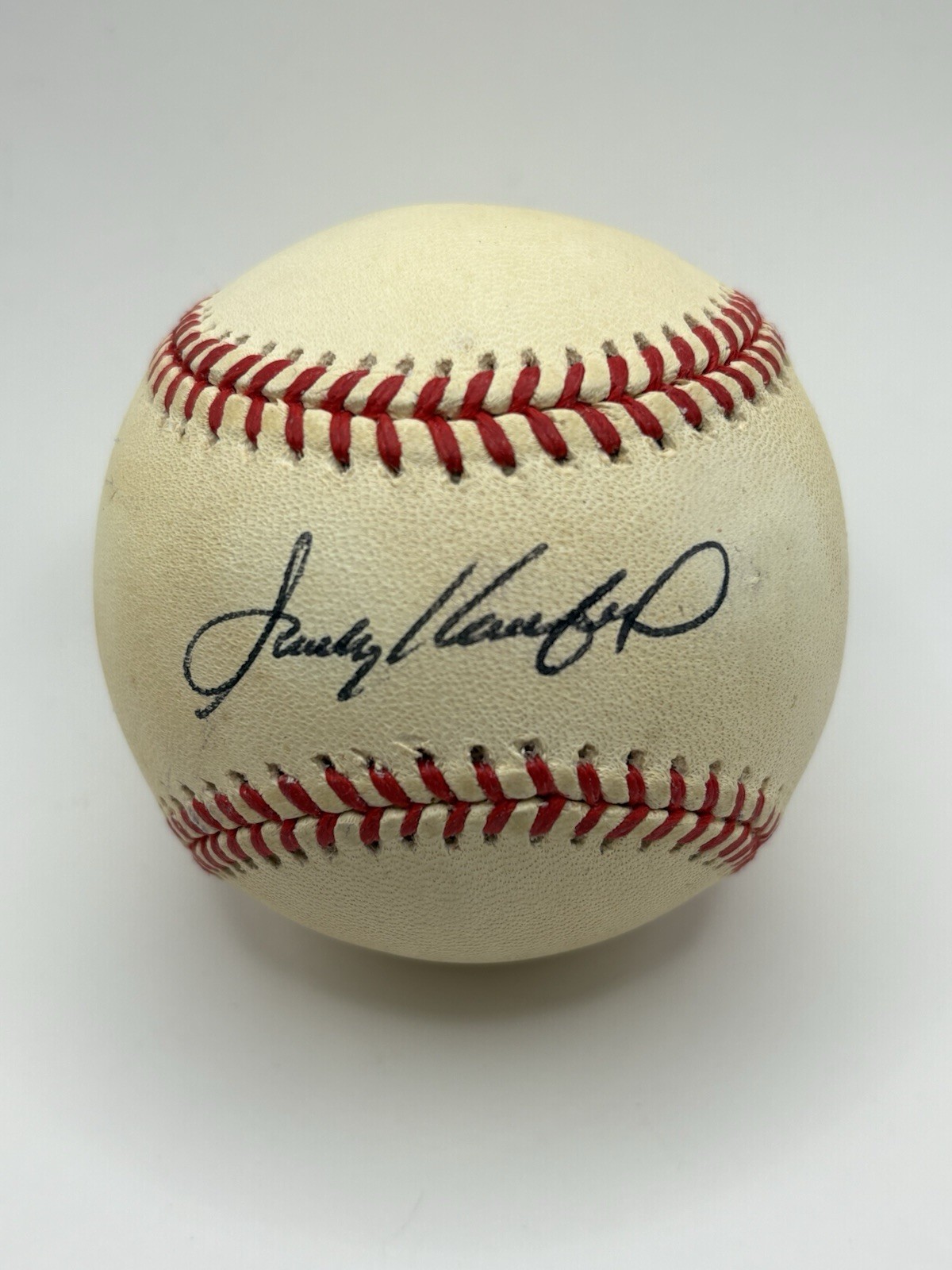 Sandy Koufax Signed/Autographed National League MLB Baseball Steiner ...