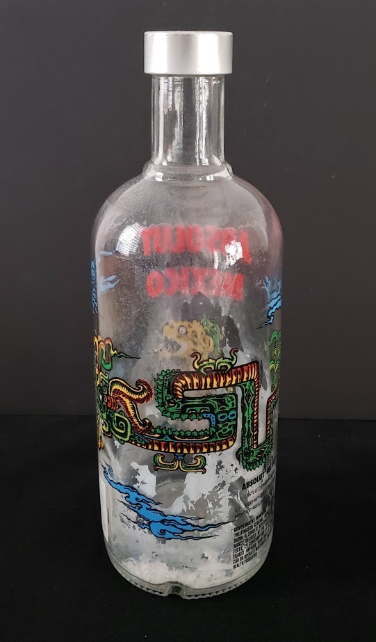 VTG 2013 Absolut Vodka Limited Edition Mexico Bottle Dr Lakra Tattoo ...