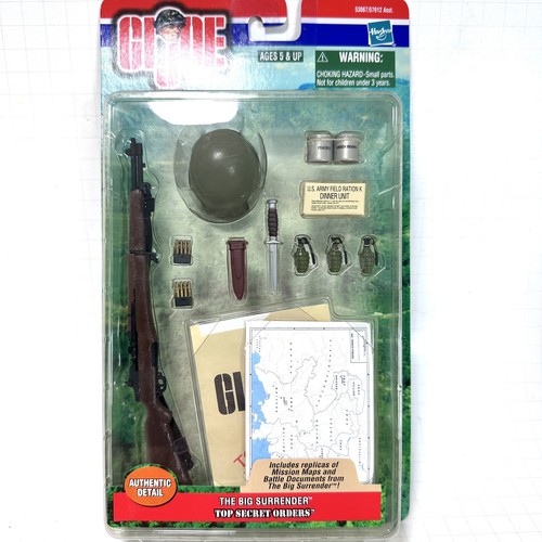 1/6 Scale GI Joe WW2 German Surrender Toy Weapons & Accessories Set NEW ...