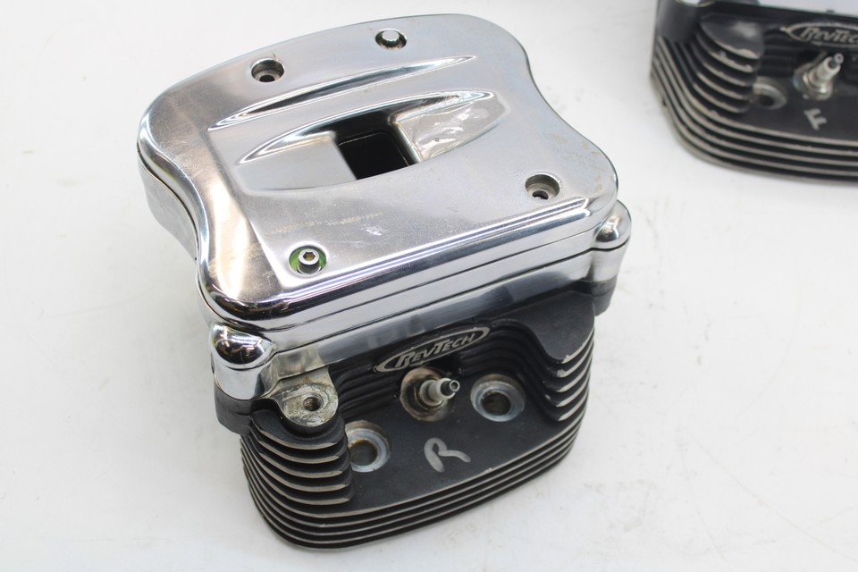 84-99 REVTECH EVO 100" FRONT REAR CYLINDER HEADS VALVES PISTONS ENGINE ...