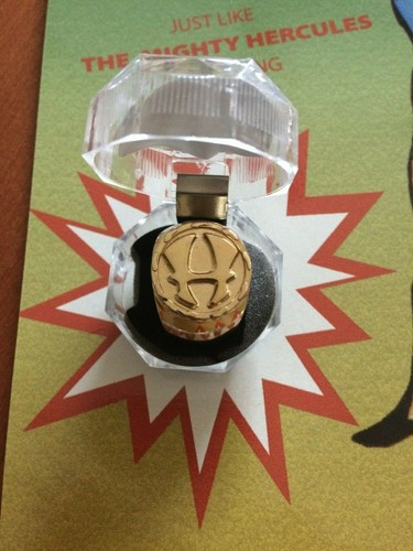 THE MIGHTY HERCULES 1960's REPLICA RING - Polished Brass - CUSTOM WHOLE ...