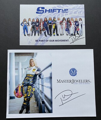 Pippa Mann Signed Hero Cards Indycar | eBay