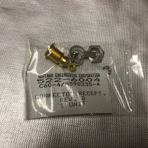 522-6004 Hoffman Engineering Connector Recepticle Center Screw Contact ...