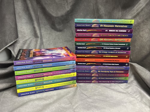 American & Michigan chillers Book Lot Of 22 Jonathan Rand Autographed ...